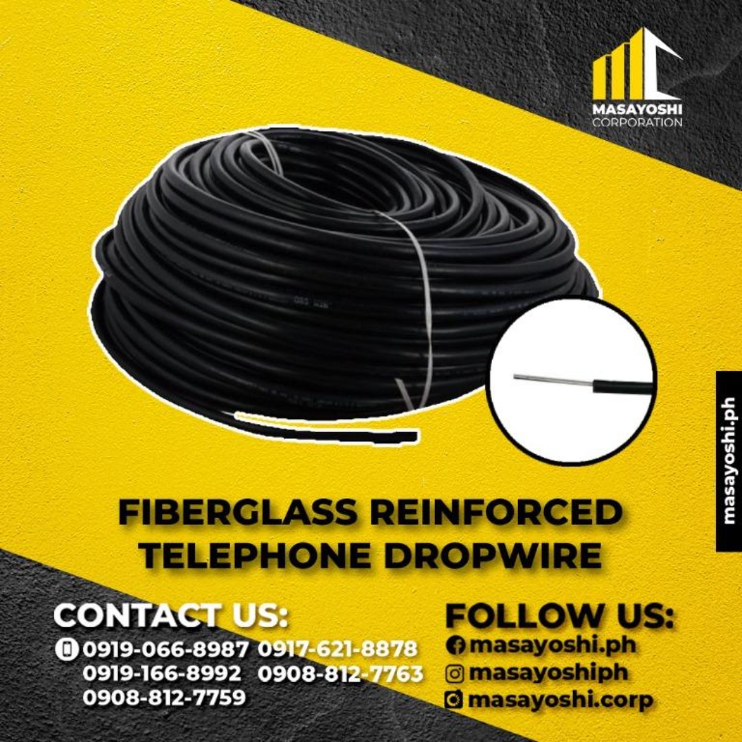 Fiberglass Reinforced Telephone Dropwire | Drop Wire | Electrical Wire ...