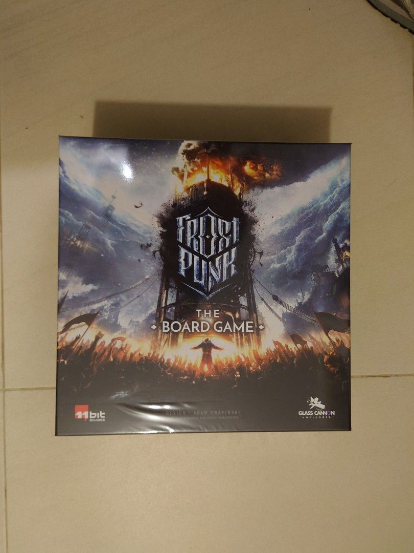 Frostpunk Board Game (英文版), 興趣及遊戲, 玩具 & 遊戲類 - Carousell