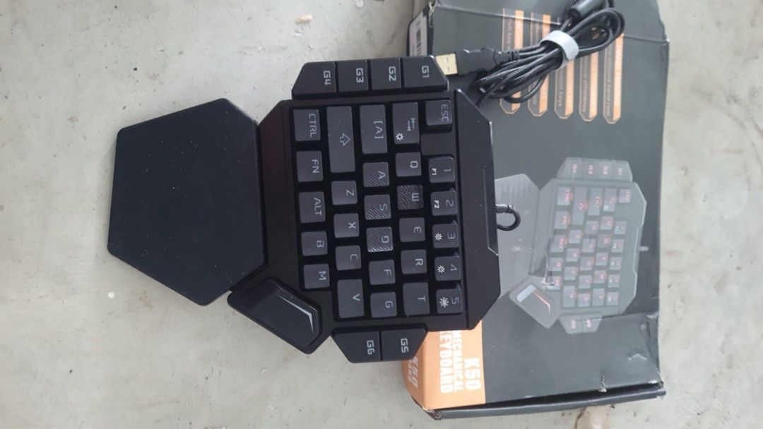 Gaming one hand keyboard, Computers & Tech, Parts & Accessories ...