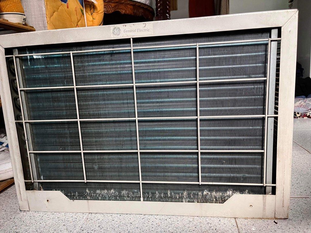 GE 1HP window type air condition Rush, TV & Home Appliances, Air ...