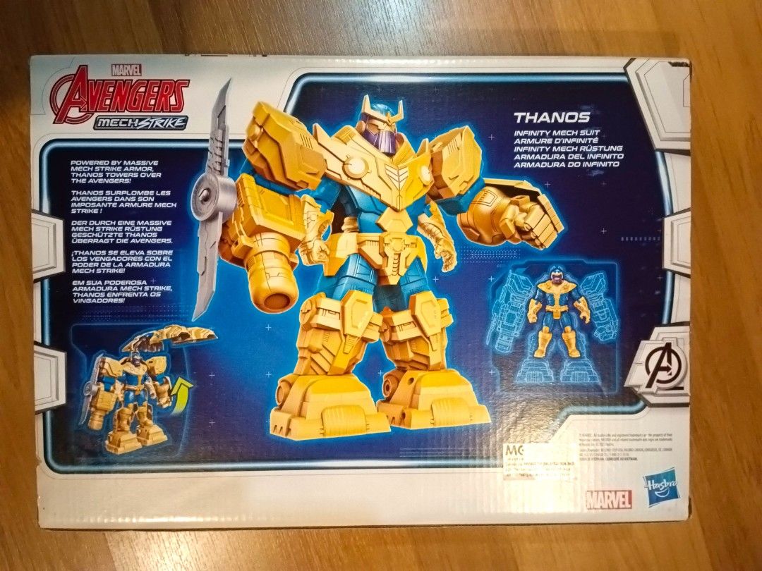 Hasbro - Marvel Avengers - Mech Strike - Thanos Infinity Mech Suit, New ...
