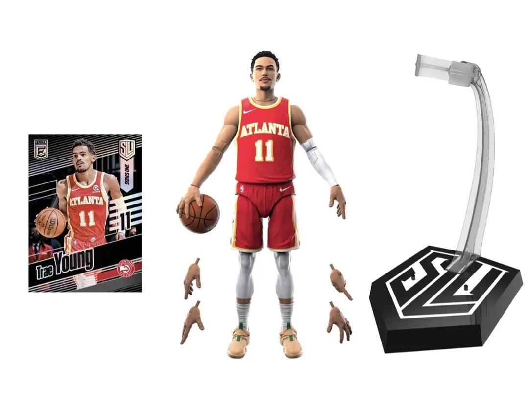 Hasbro Starting Lineup Series 1 Trae Young, Hobbies & Toys, Toys ...