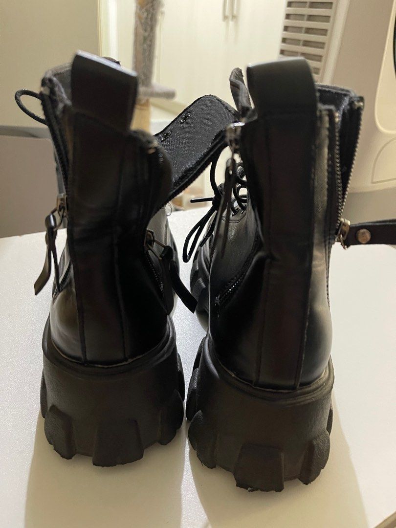 High cut women boots, Women's Fashion, Footwear, Boots on Carousell
