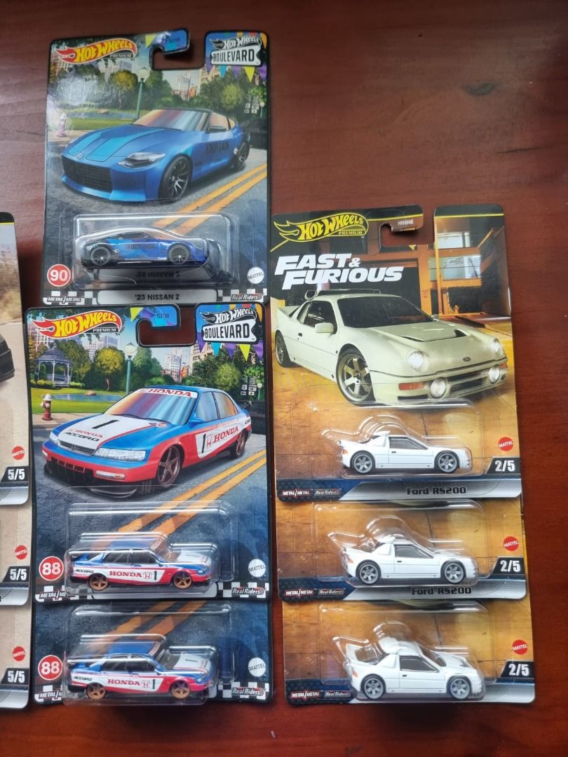 Hot Wheels Premium Boulevarde FnF / Porsche 935 / Toyota Celica GT-Four ...