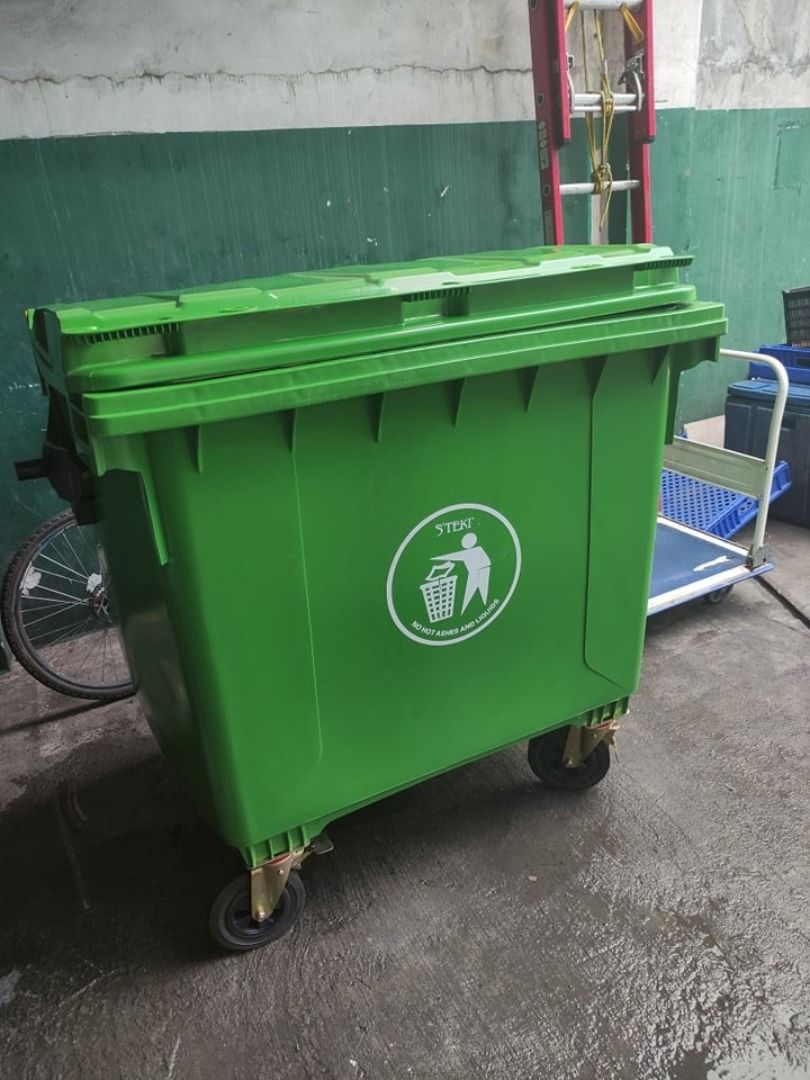 IMPORTED MOBILE TRASH BIN, Furniture & Home Living, Cleaning & Homecare ...