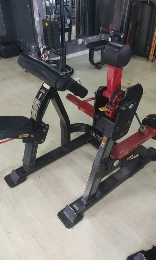 Impulse plate loaded bicep curl, Sports Equipment, Exercise & Fitness ...