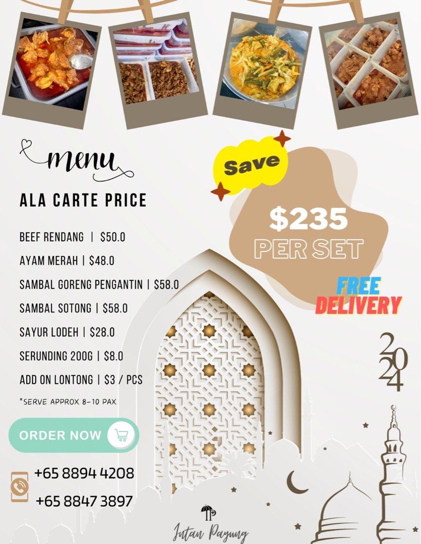 Lauk Hari Raya 2024 by Intan Payung - **CLosed**, Food & Drinks, Local ...