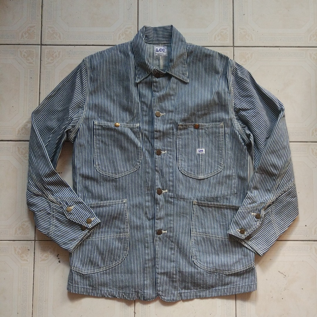 Lee Hickory Railroad Jacket M, Men's Fashion, Coats, Jackets and ...