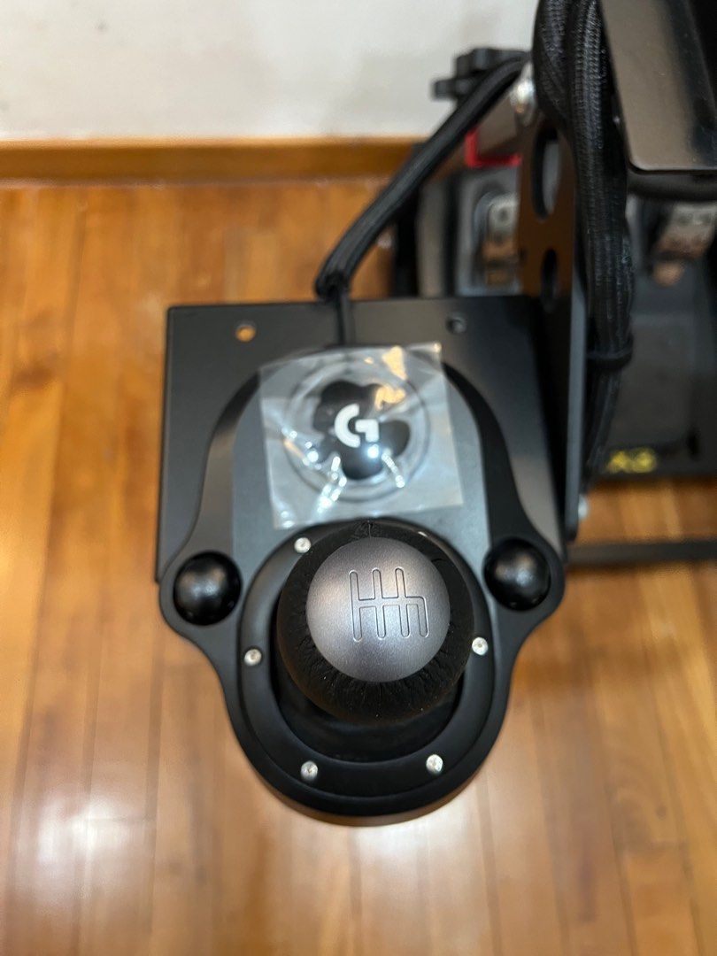 (FULL SET) Logitech G293 Racing Wheel, Shifter and Pedals with stand on ...