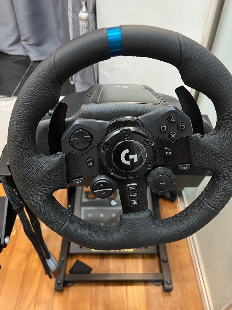 (FULL SET) Logitech G293 Racing Wheel, Shifter and Pedals with stand on ...