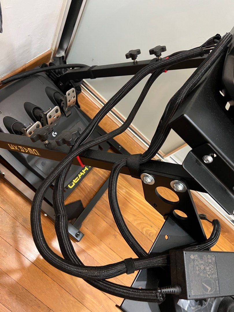 (FULL SET) Logitech G293 Racing Wheel, Shifter and Pedals with stand on ...