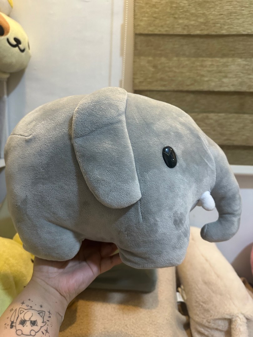 Miffy Elephant Terry Plush Grey, Hobbies & Toys, Toys & Games on Carousell