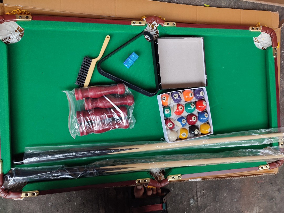 Mini Billiard / Table Top, Sports Equipment, Sports & Games, Billiards ...