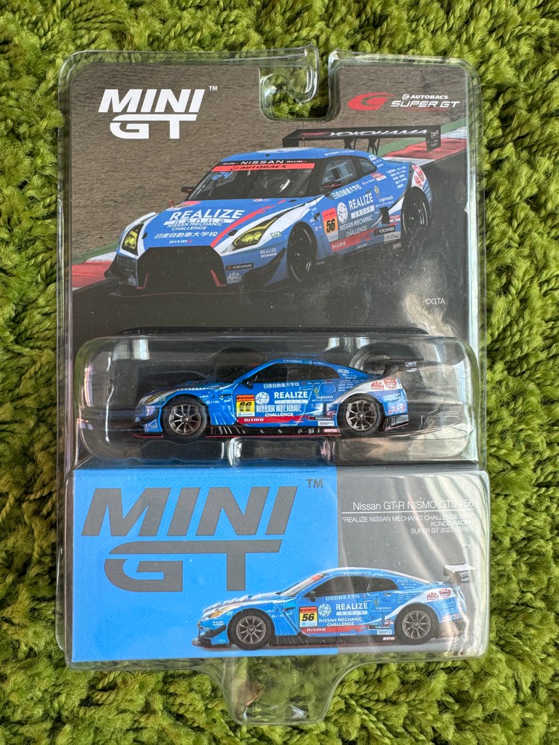 MINI GT #486 1/64 Nissan GT-R NISMO GT3 SUPER GT, 書籍、休閒與玩具, 玩具、公仔、桌遊在旋轉拍賣