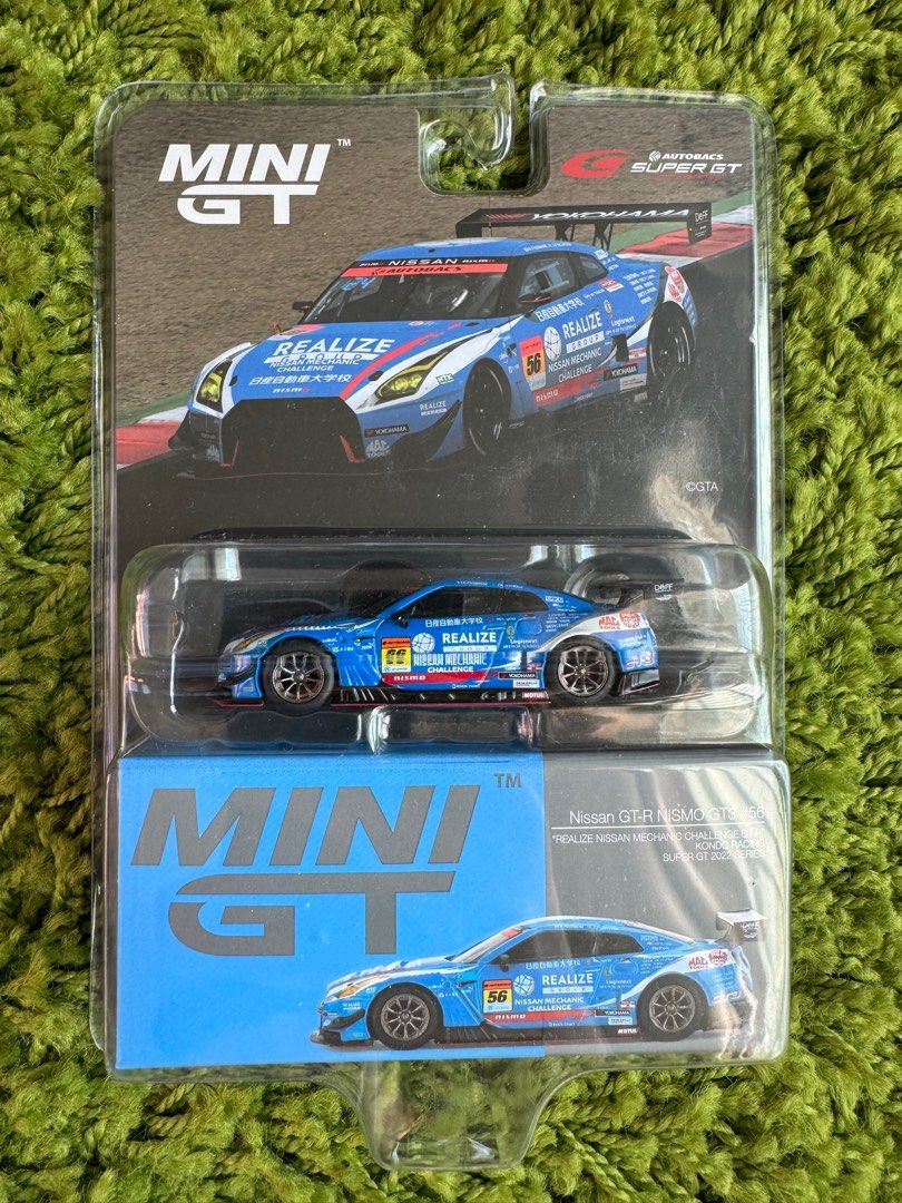 MINI GT #486 1/64 Nissan GT-R NISMO GT3 SUPER GT, 書籍、休閒與玩具, 玩具、公仔、桌遊在旋轉拍賣