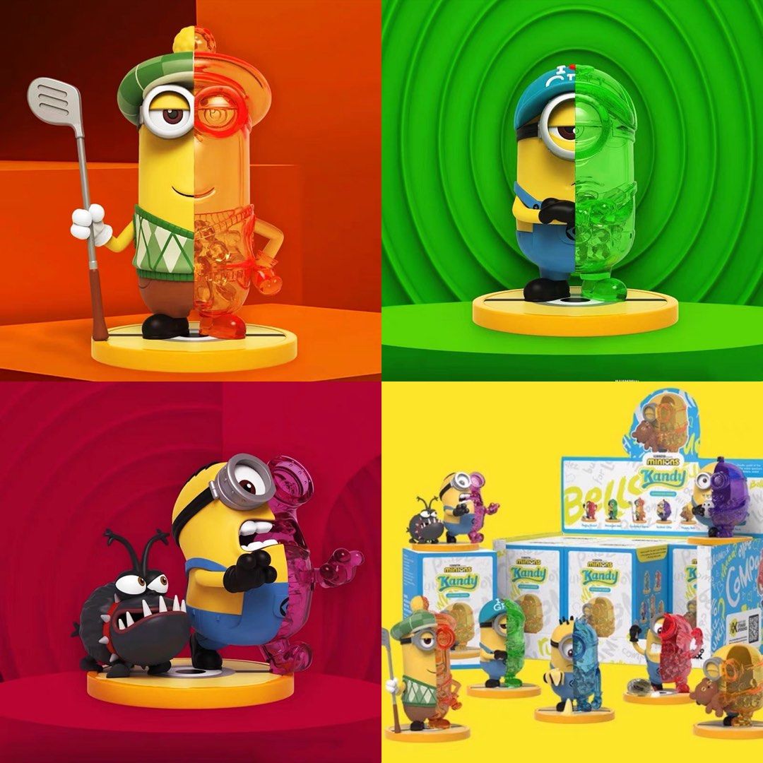 MINION KANDY ILLUMINATION MIGHTY JAXX FULL SET / SINGLE BLIND BOX ONLY ...