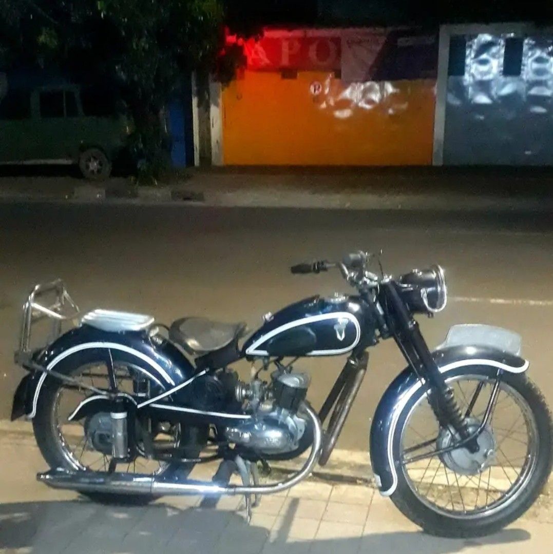 Motor DKW UNION RT 125 Tahun 1955 surat lengkap, Antik, Lainnya di ...