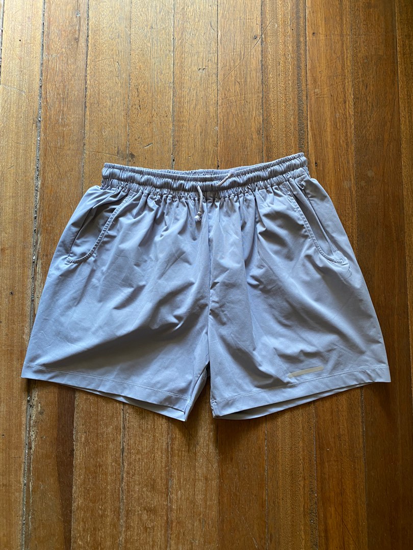 Muji Shorts Light Blue, Men's Fashion, Bottoms, Shorts on Carousell