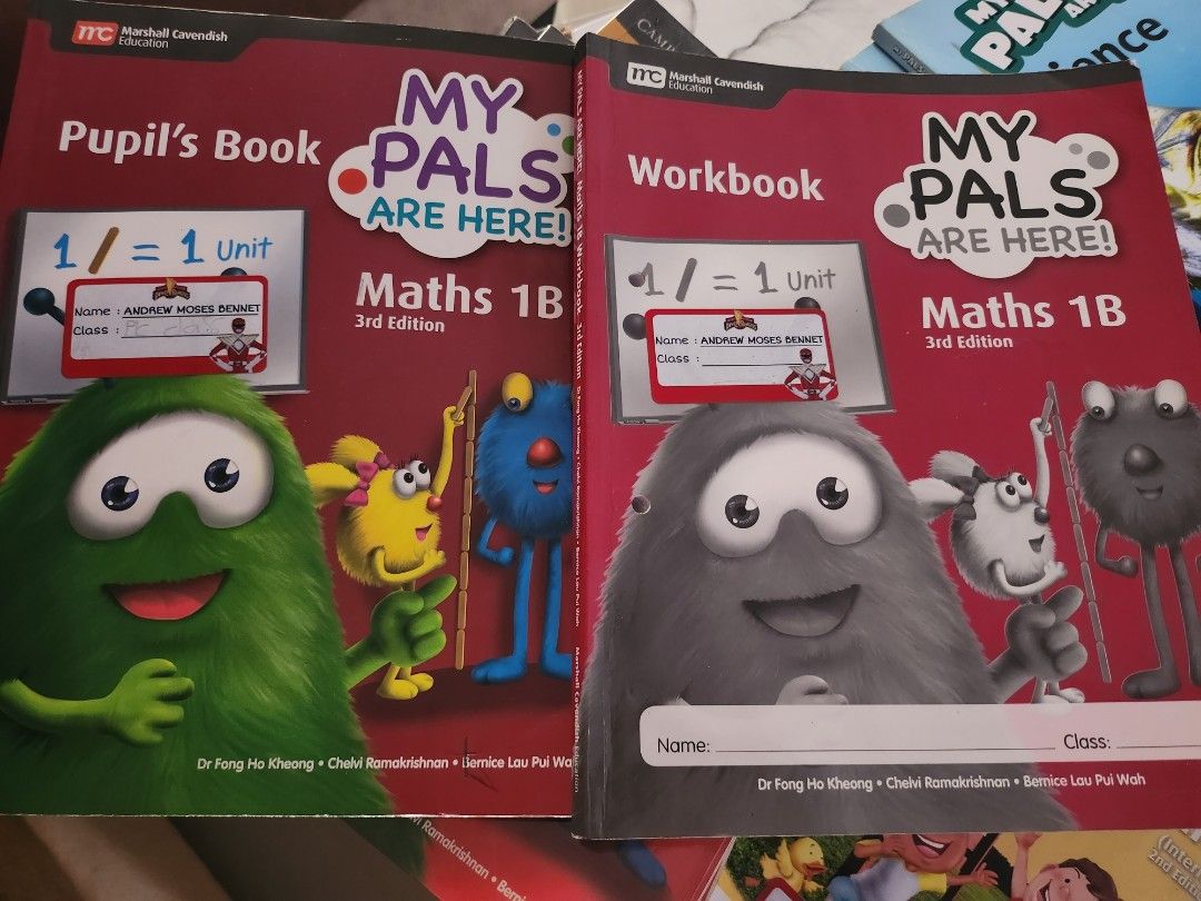 My Pals Marshall Cavendish Math kelas 1, Buku & Alat Tulis, Buku ...