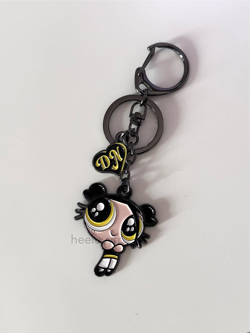 NEWJEANS DANIELLE KEYRING X POWERPUFF GIRL, Hobbies & Toys ...