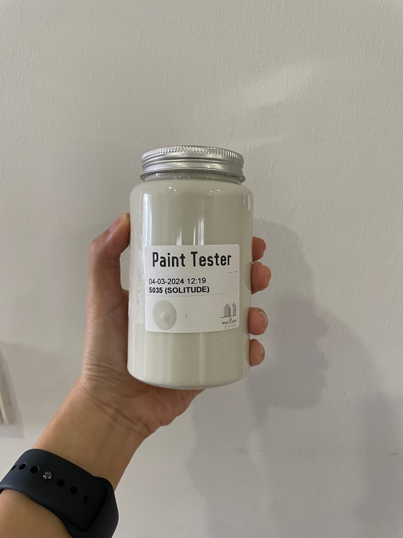 Mash potato Nippon Paint Tester / Sample, Furniture & Home Living, Home ...