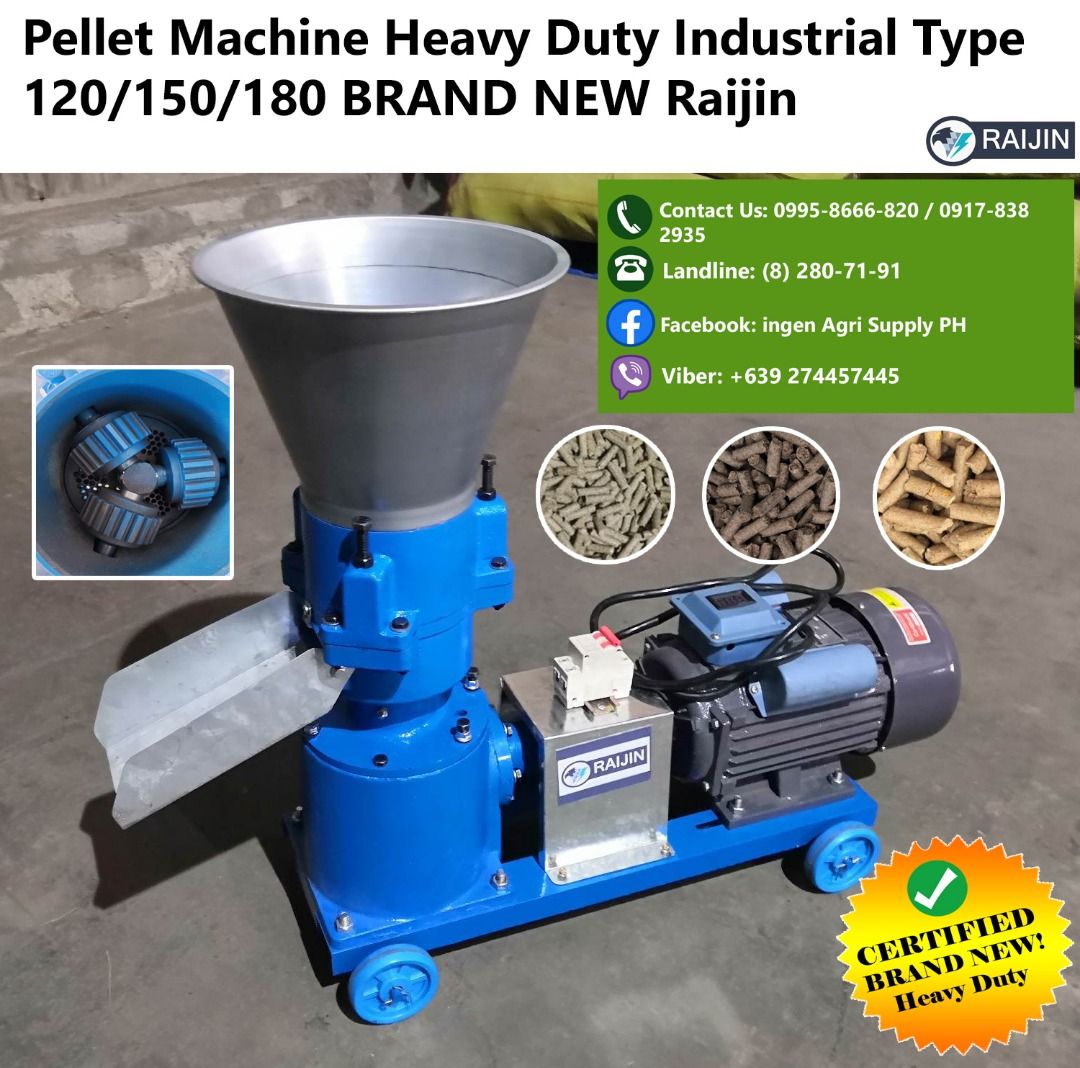 pelletizer machine heavy duty BNEW, Commercial & Industrial, Industrial ...