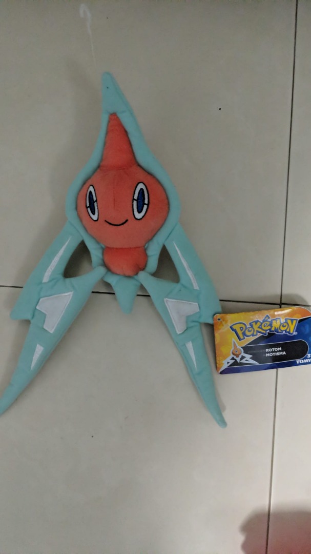 Pokemon Rotom Takara Tomy Plush, Hobbies & Toys, Toys & Games on Carousell