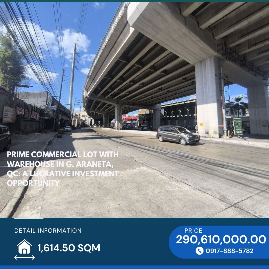 Prime Commercial Lot with Warehouse in G. Araneta, QC: A Lucrative ...