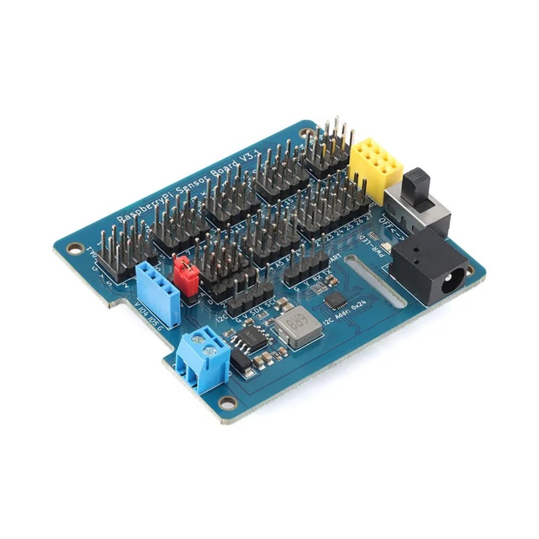 Raspberry Pi 4b GPIO電機擴展板 Raspberry Pi 4B GPIP Sensor Board Raspberry Pi 4擴展板 GPIO拓展板 適用於樹莓派4代或 ...