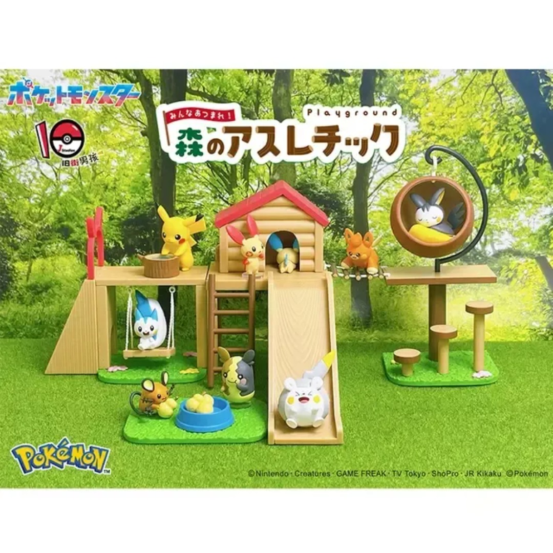 Re-Ment - Pokemon Playground【Set OF 6】, Hobbies & Toys, Toys & Games on ...