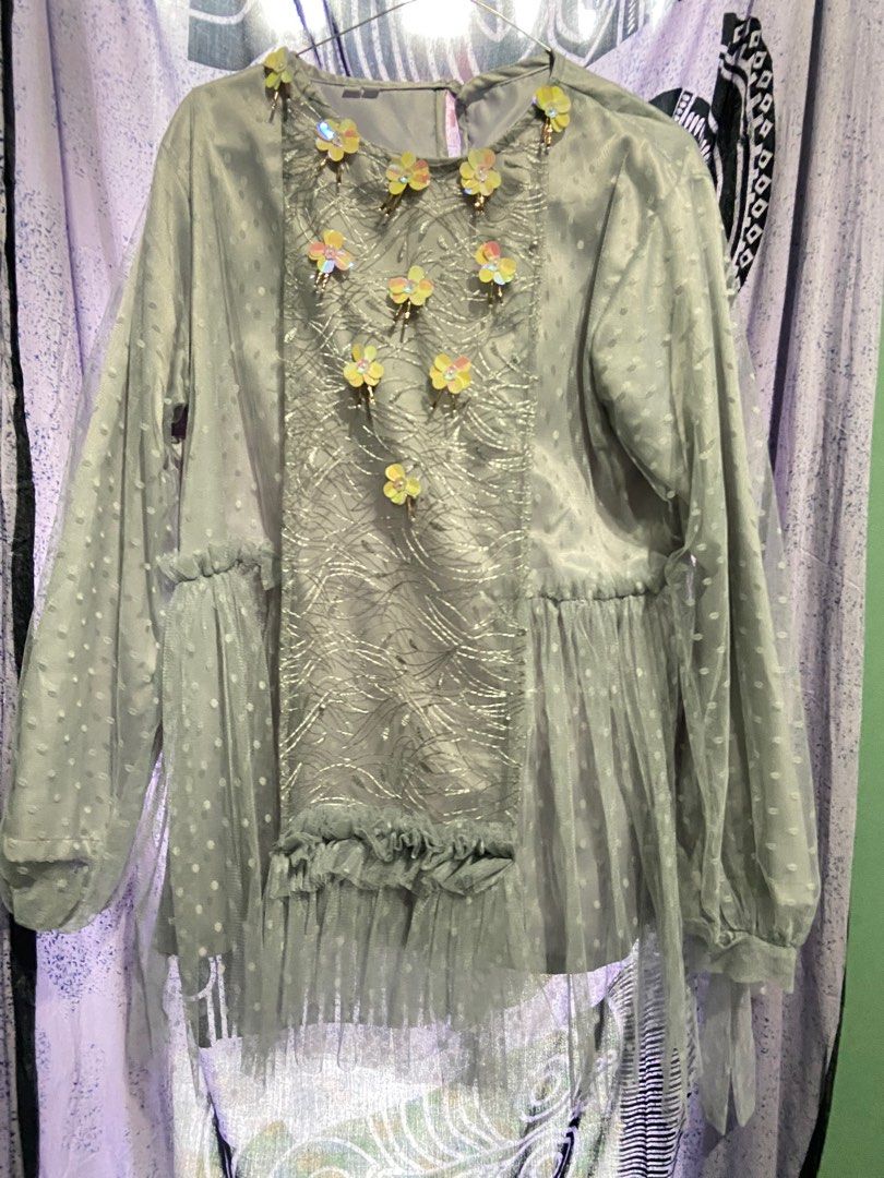 Rifaya Top by carissa butik, Fesyen Wanita, Pakaian Wanita, Atasan di ...