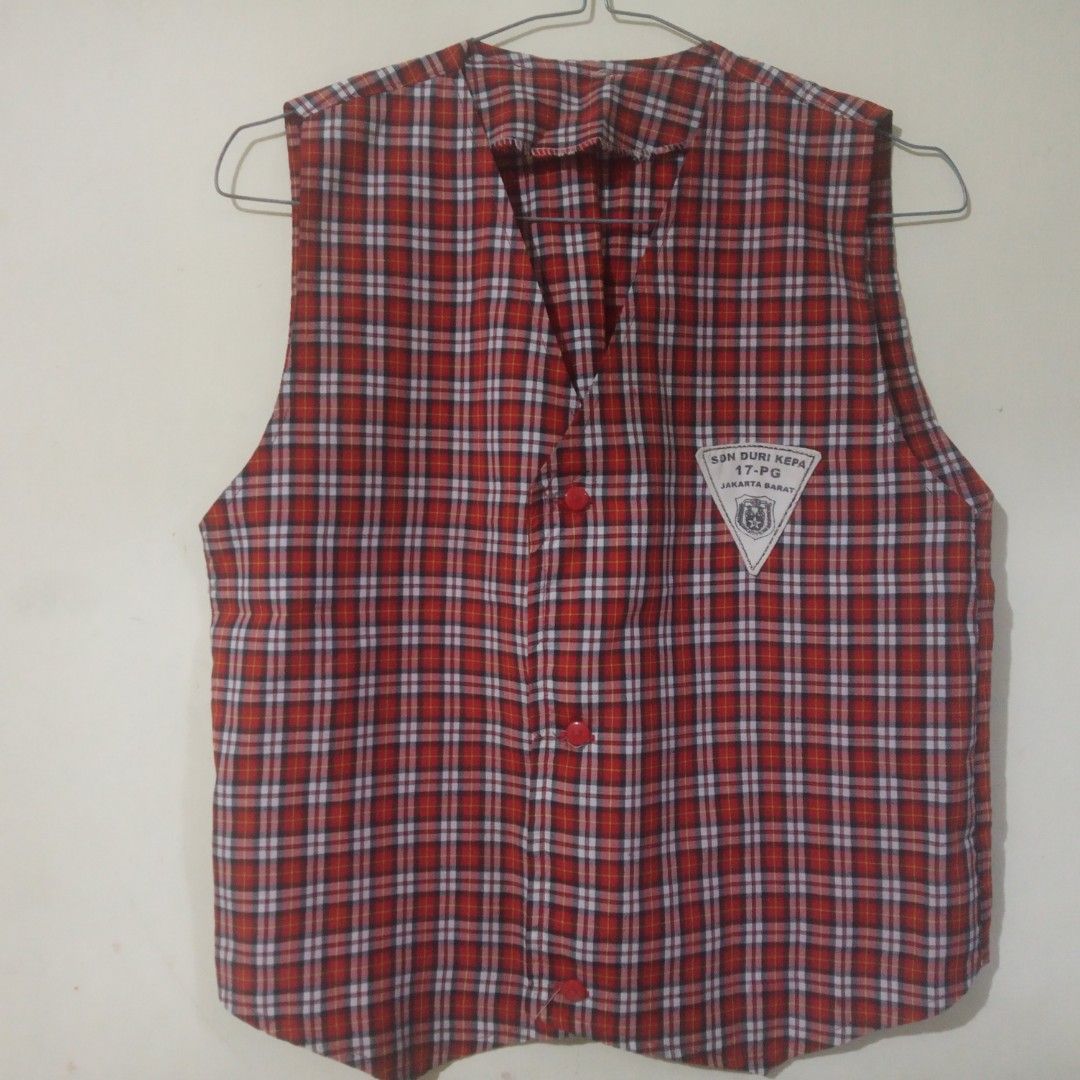 Rompi Seragam Sekolah Kotak-kotak, Bayi & Anak, Baju Anak Perempuan, 8 ...