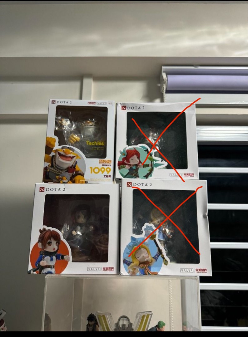 Selling Dota 2 TI Figurines, Hobbies & Toys, Toys & Games on Carousell
