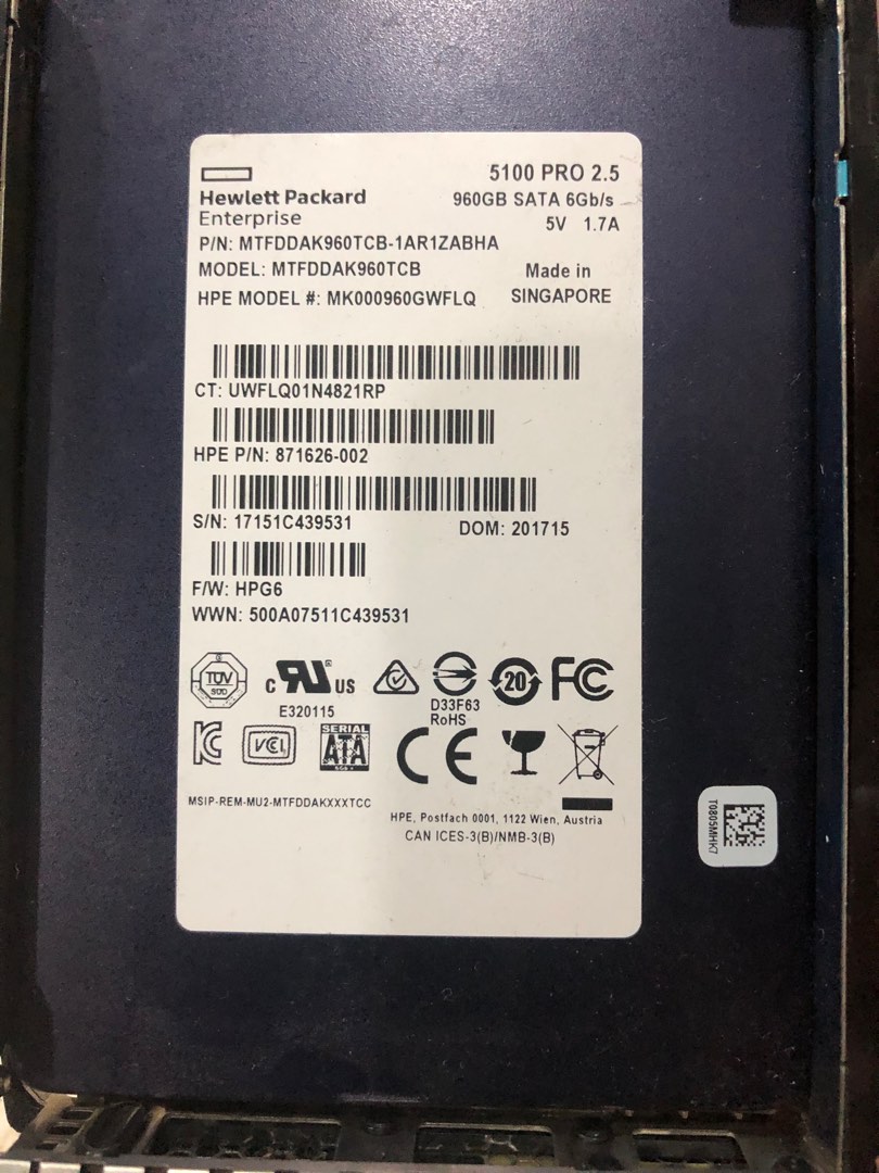 Micron HPE Server Enterprise SSD, Computers & Tech, Desktops on Carousell