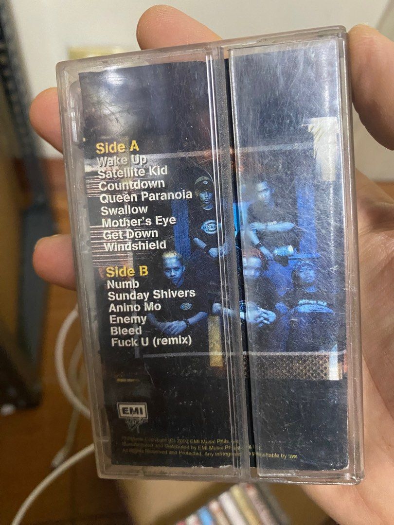 slapshock project 11-41 11 41 - OPM Original Music Album Cassette Tape ...