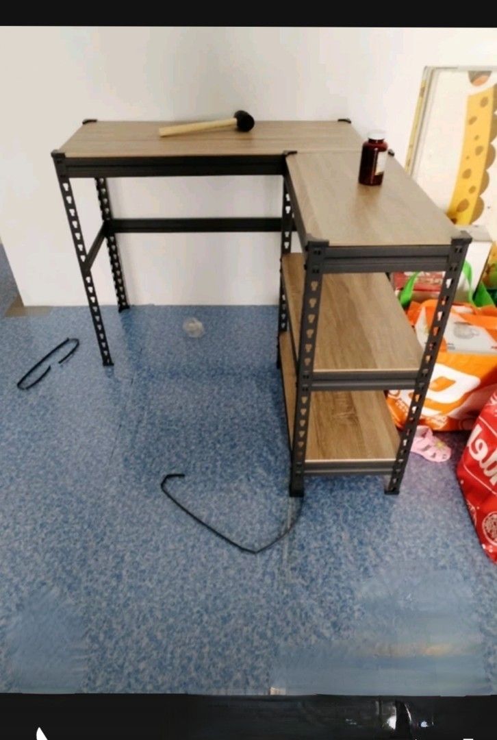 Stall table tablee MEJA DAPUR MASAK, Furniture & Home Living, Furniture ...