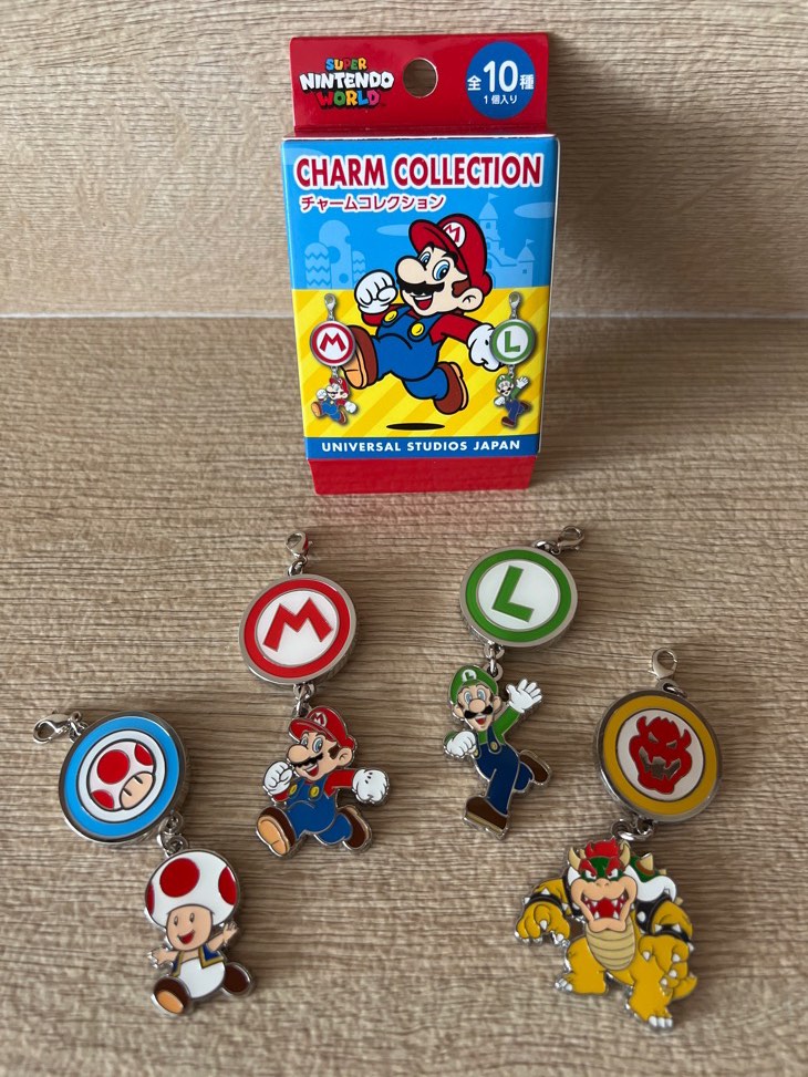 Super Nintendo World Charm Collection Universal Studios Japan, Hobbies ...