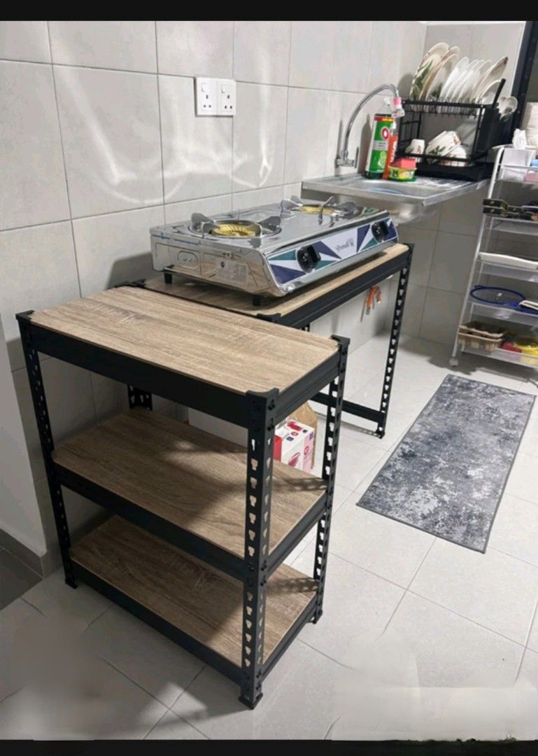 Table table top meja Study, Furniture & Home Living, Furniture, Shelves ...