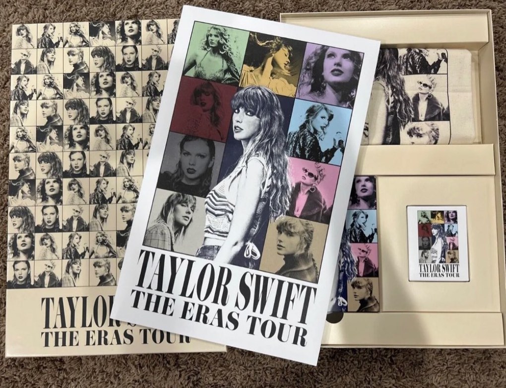 Taylor Swift VIP merch box, Hobbies & Toys, Memorabilia & Collectibles ...