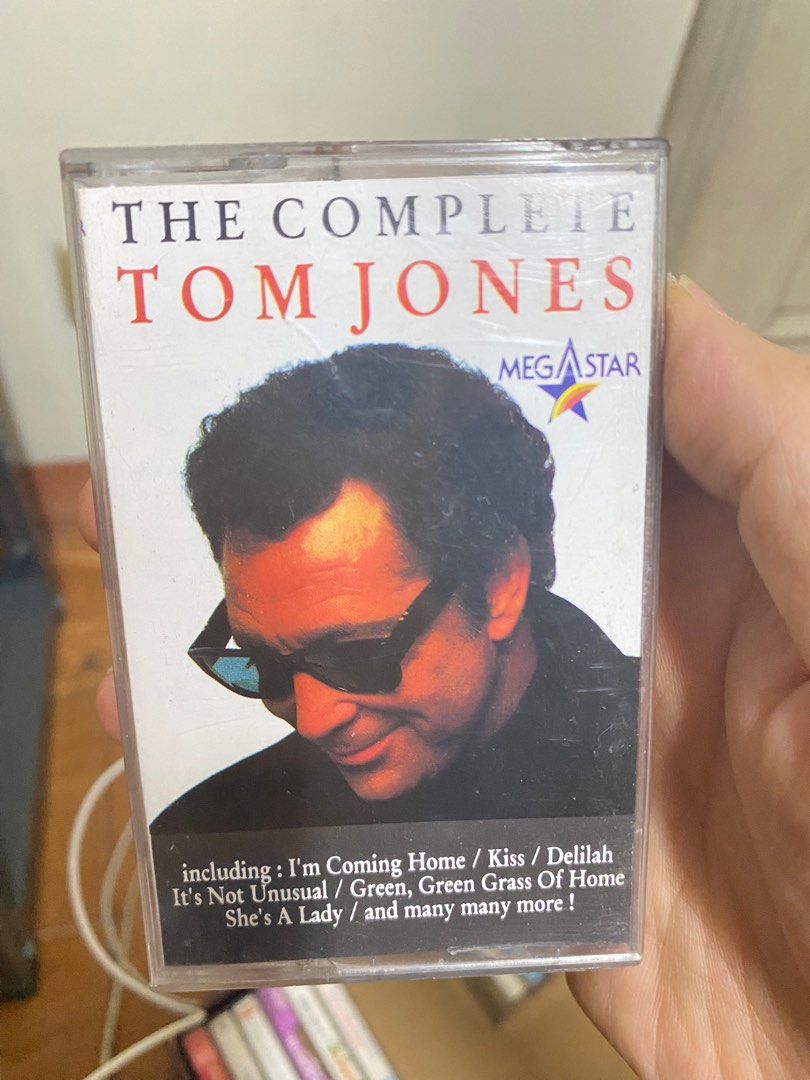 The Complete Tom Jones - Mega Star - Original Music Album Cassette Tape ...