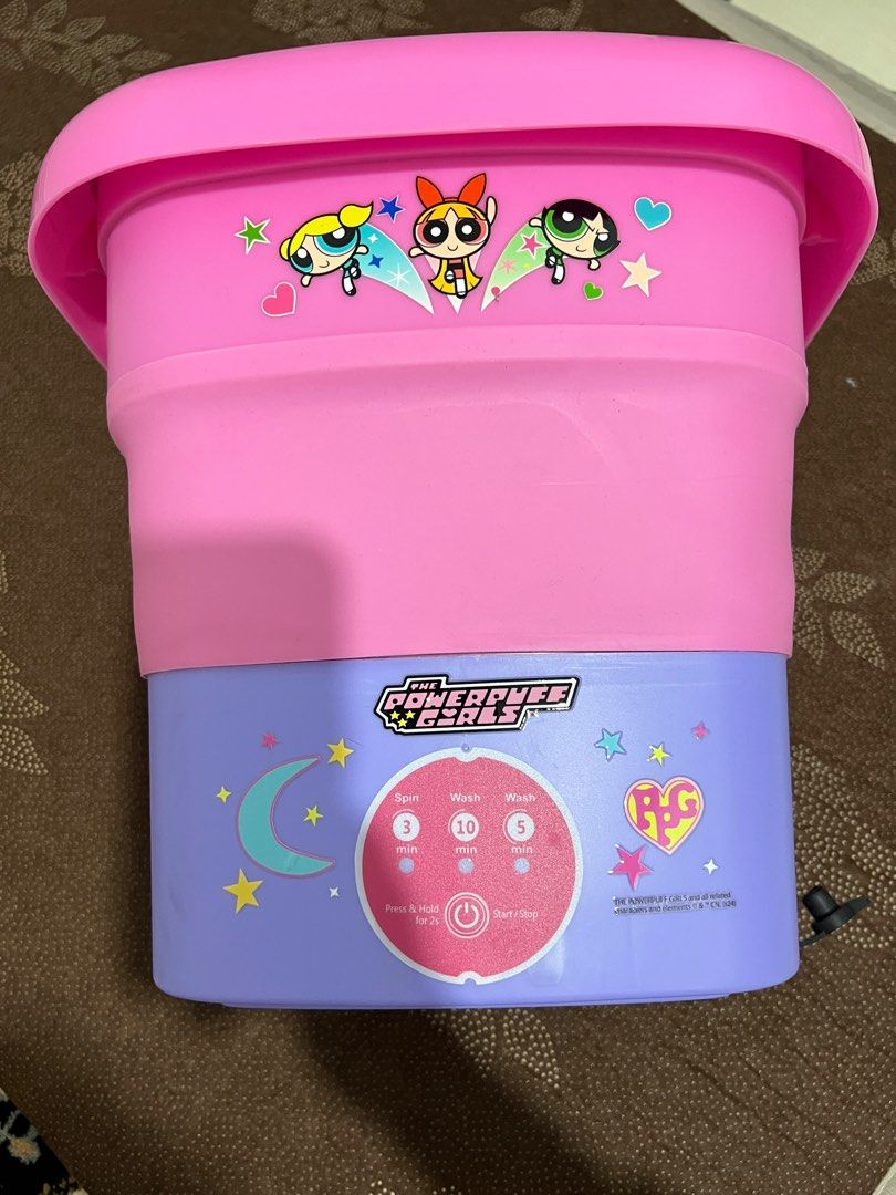 The powerpuff girls portable washing machine limited edition, Furniture ...