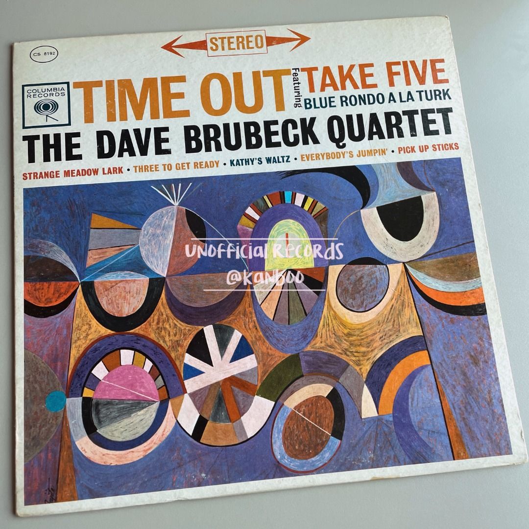 《Tme Out》The Dave Brubeck Quartet CS 8192【再版】【CBS】 1961 - US - 黑膠唱片【市場 ...
