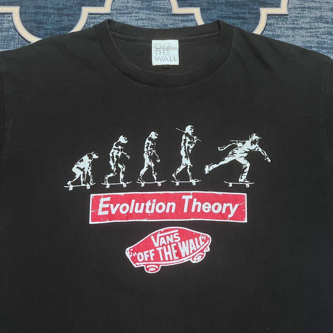 Vans Human Evolution Theory, Men's Fashion, Tops & Sets, Tshirts & Polo ...