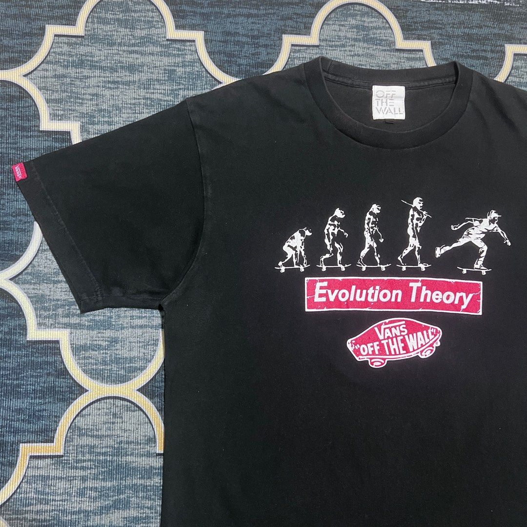 Vans Human Evolution Theory, Men's Fashion, Tops & Sets, Tshirts & Polo ...