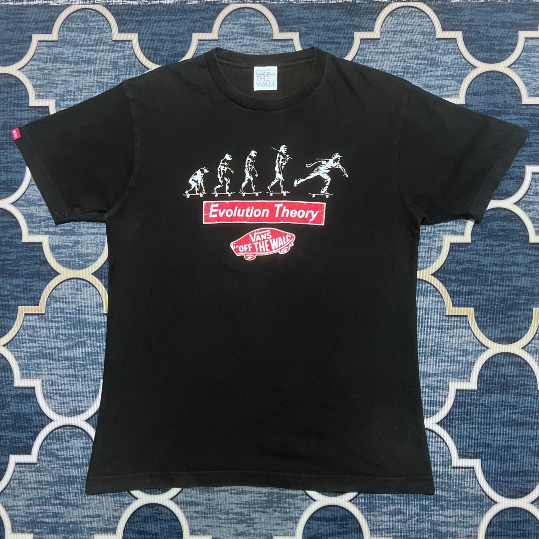 Vans Human Evolution Theory, Men's Fashion, Tops & Sets, Tshirts & Polo ...