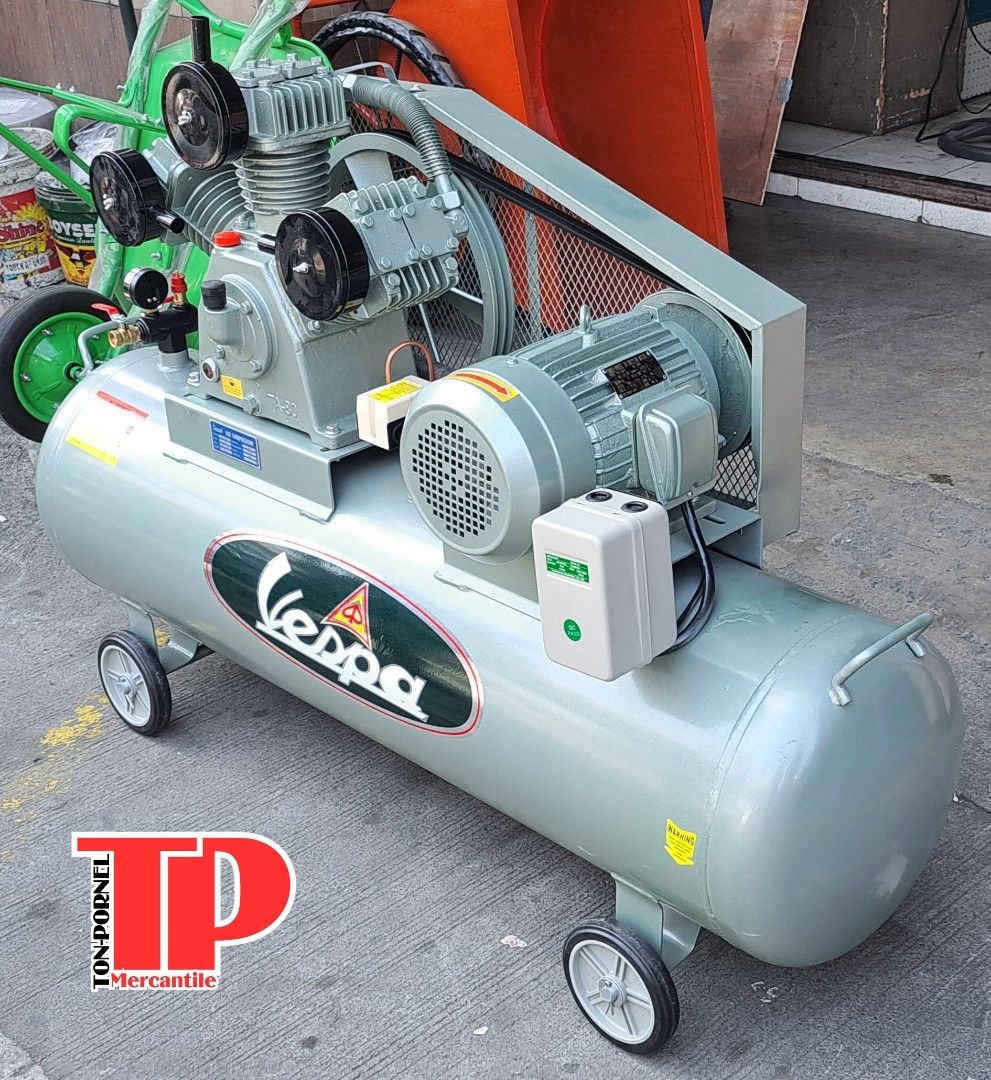 VESPA 5HP AIR COMPRESSOR, Commercial & Industrial, Construction Tools ...