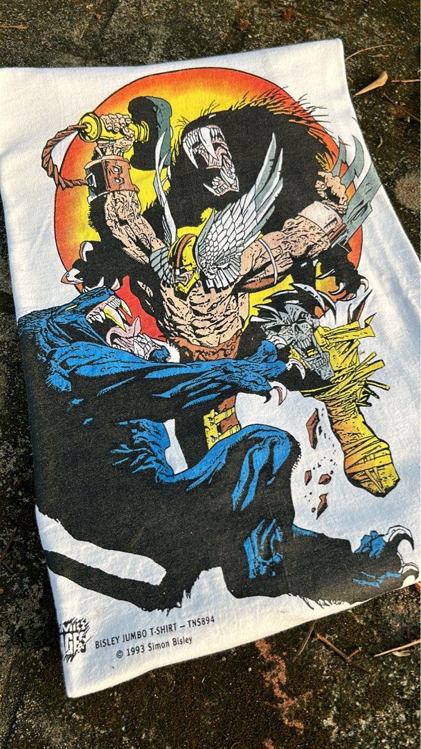 Vintage 1993 simon biey Marvel comic images Thor, Hobbies & Toys ...