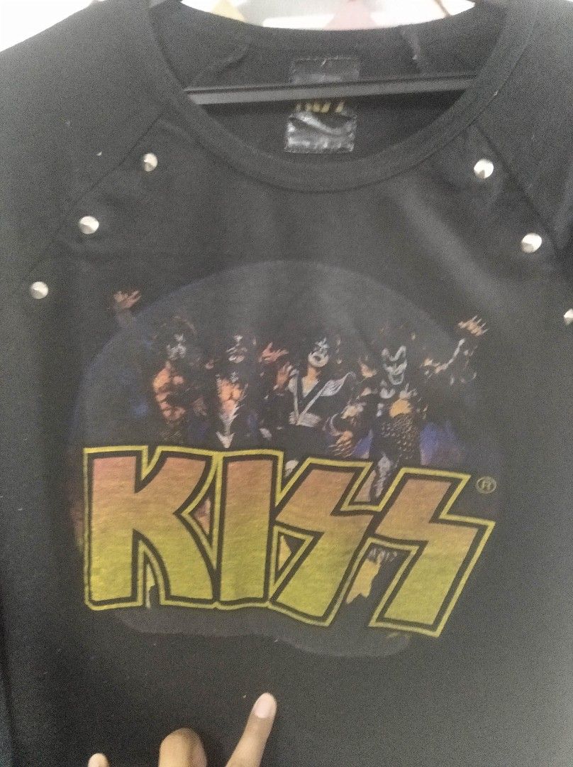 Vintage 2005 Kiss Band official merchandise long sleeve shirt, Women's ...