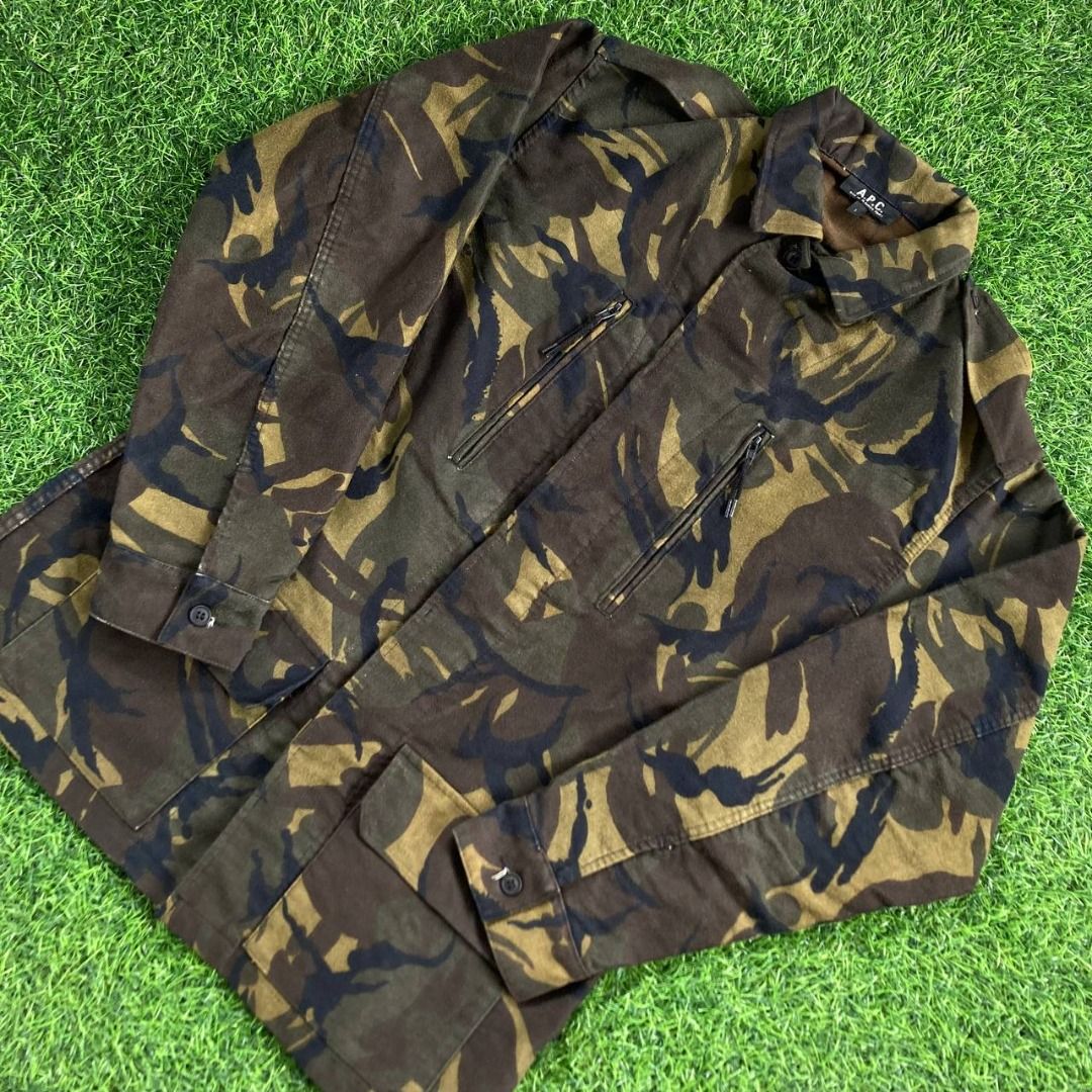 Vintage A.P.C French Field Jacket, Men's Fashion, Coats, Jackets and ...