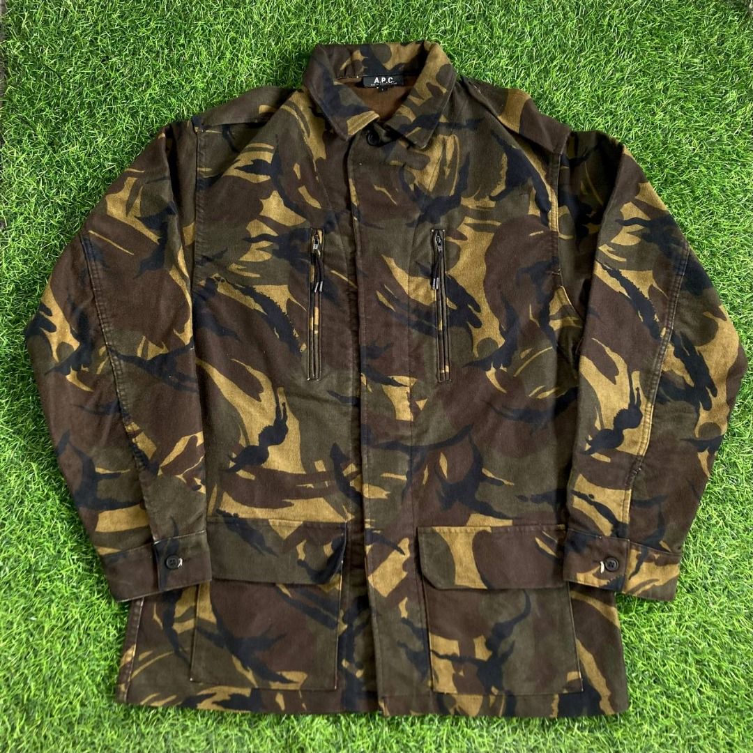 Vintage A.P.C French Field Jacket, Men's Fashion, Coats, Jackets and ...